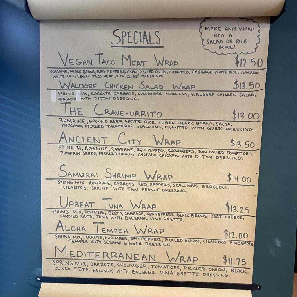 Crave Food Truck | Healthy & Fresh Salads, Wraps, Smoothies, & Bowls