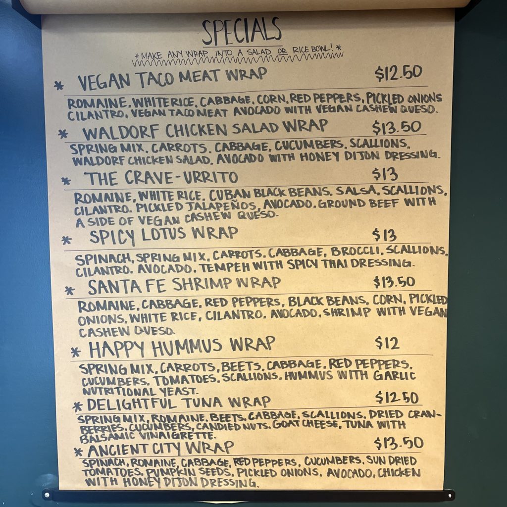 Crave Food Truck | Healthy & Fresh Salads, Wraps, Smoothies, & Bowls