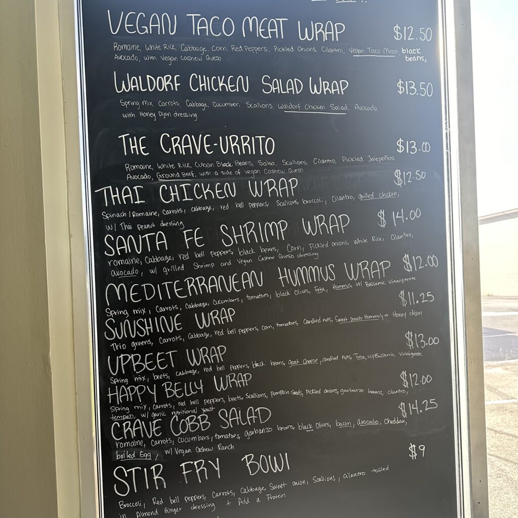 Crave Food Truck | Healthy & Fresh Salads, Wraps, Smoothies, & Bowls